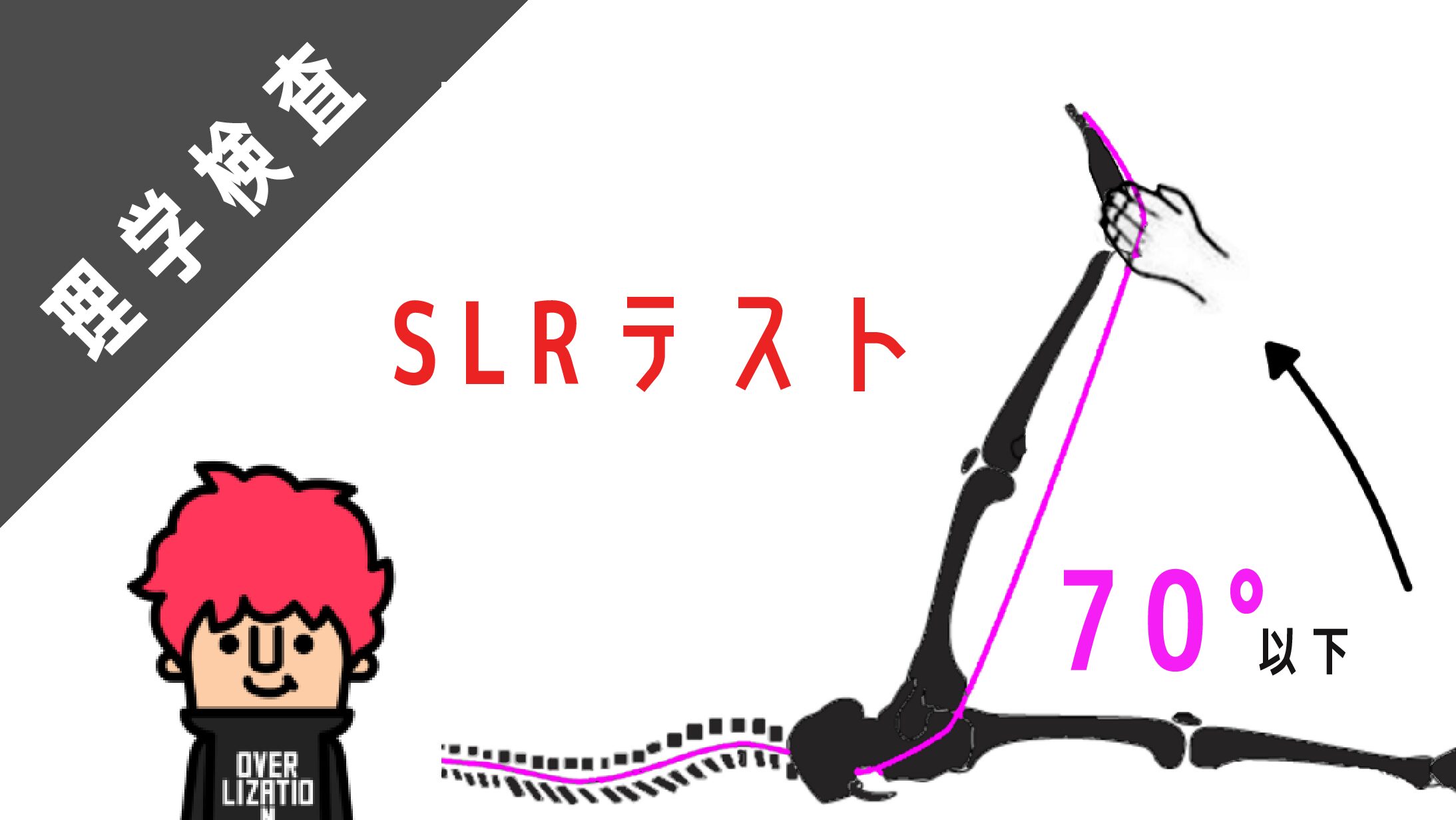 【理学検査】SLRテスト - いちかわ魚屋整体 with Overlization